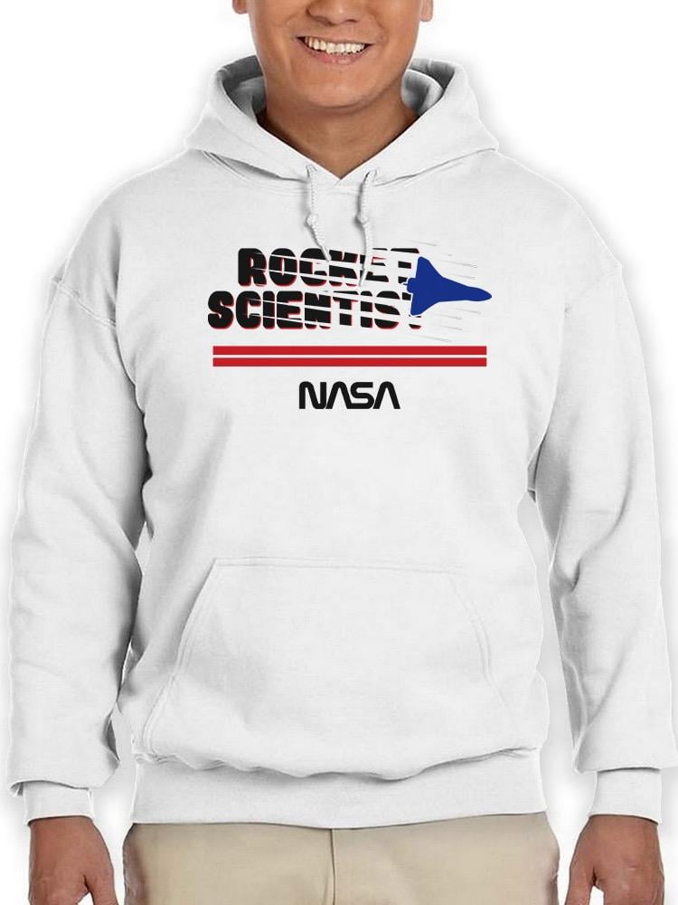 NASA Nasa Rocket Scientist Banner Hoodie Men -NASA Designs, Male x ...