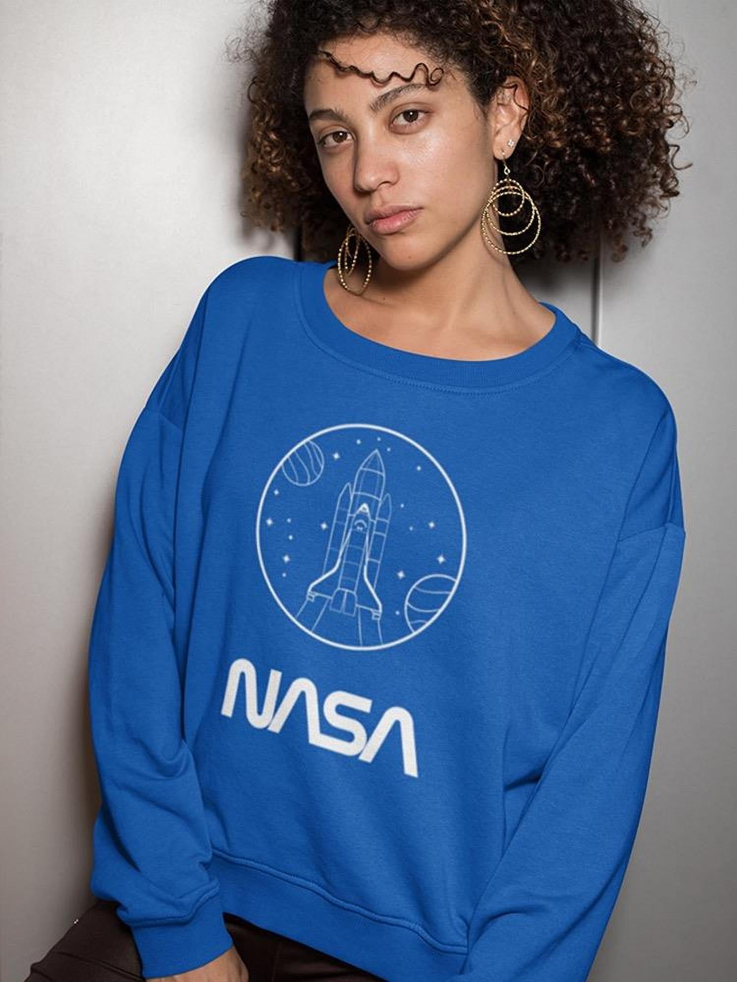 NASA Nasa Space And Planets Sweatshirt Women -NASA Designs, Female ...