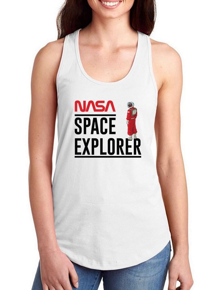 NASA Nasa Space Explorer Art Racerback Tank Women -NASA Designs, Female ...