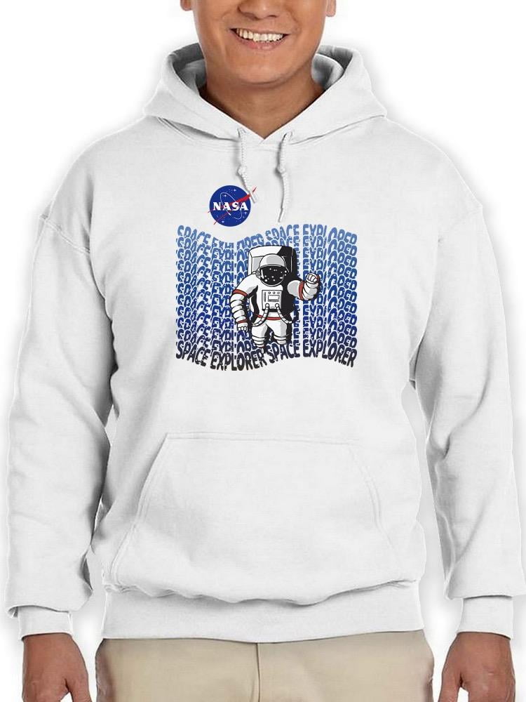 NASA Nasa Space Explorer Astronaut Hoodie Men -NASA Designs, Male Large ...
