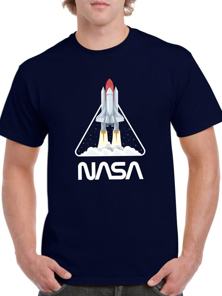 NASA Nasa Space Shuttle Launch T-Shirt Men -NASA Designs, Male Medium ...