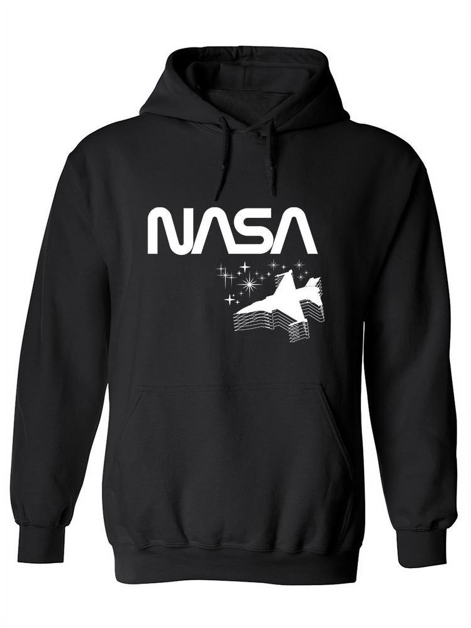 NASA Nasa Spaceship In Space Hoodie Men -NASA Designs, Male XX-Large ...