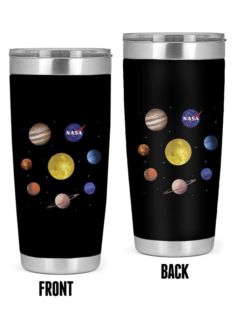NASA Nasa Watercolor Solar System Tumbler -NASA Designs, 20 oz ...