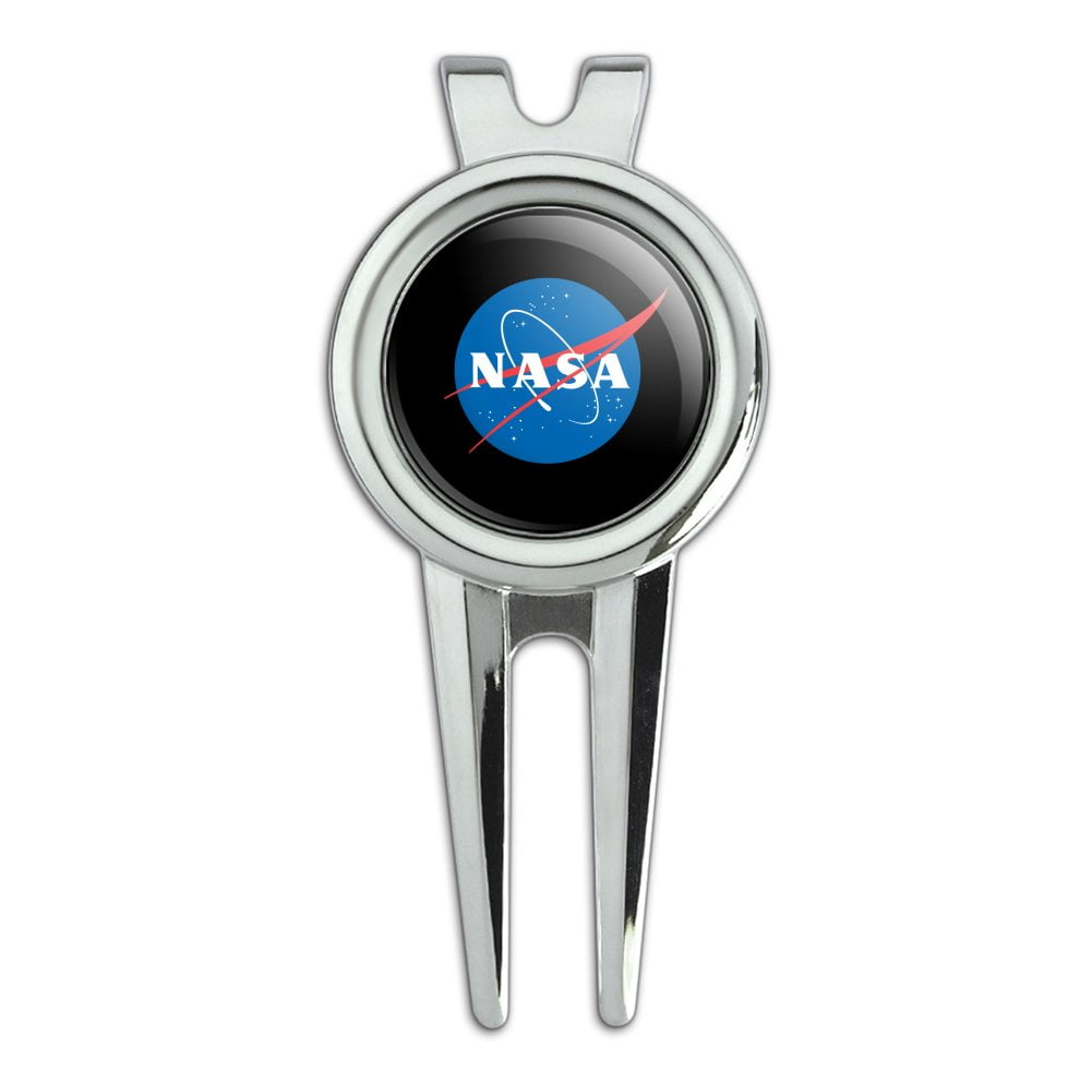 NASA Official Meatball Logo Golf Divot Repair Tool and Ball Marker ...