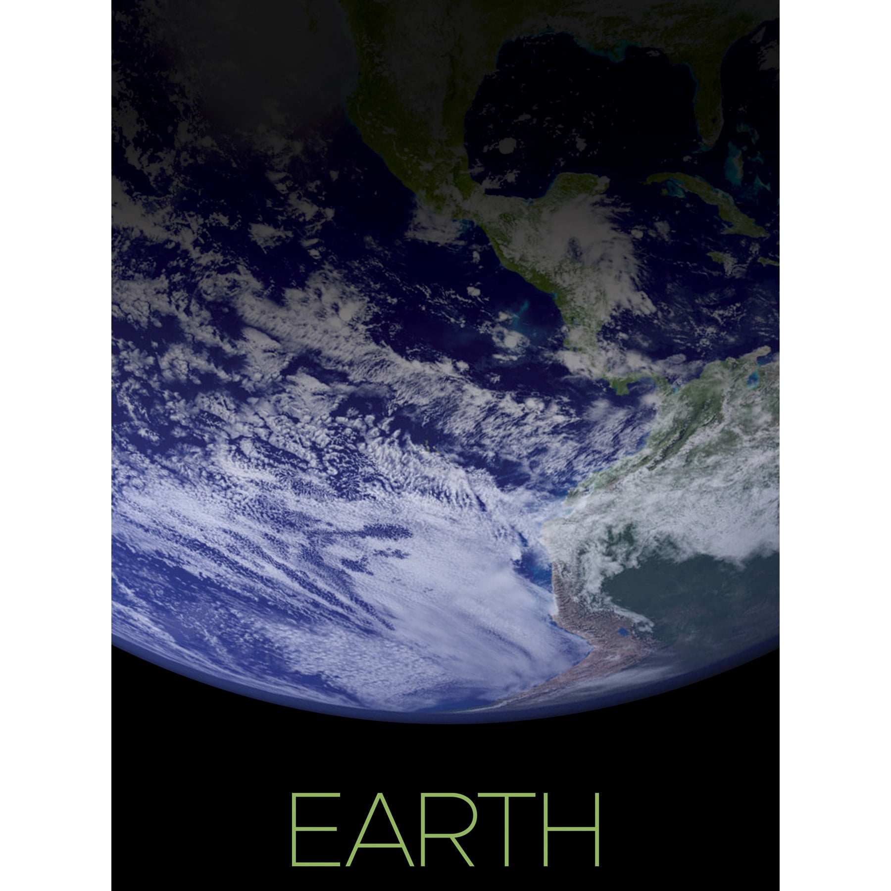 NASA Our Solar System Earth Planet Image Space Extra Large XL Wall Art ...