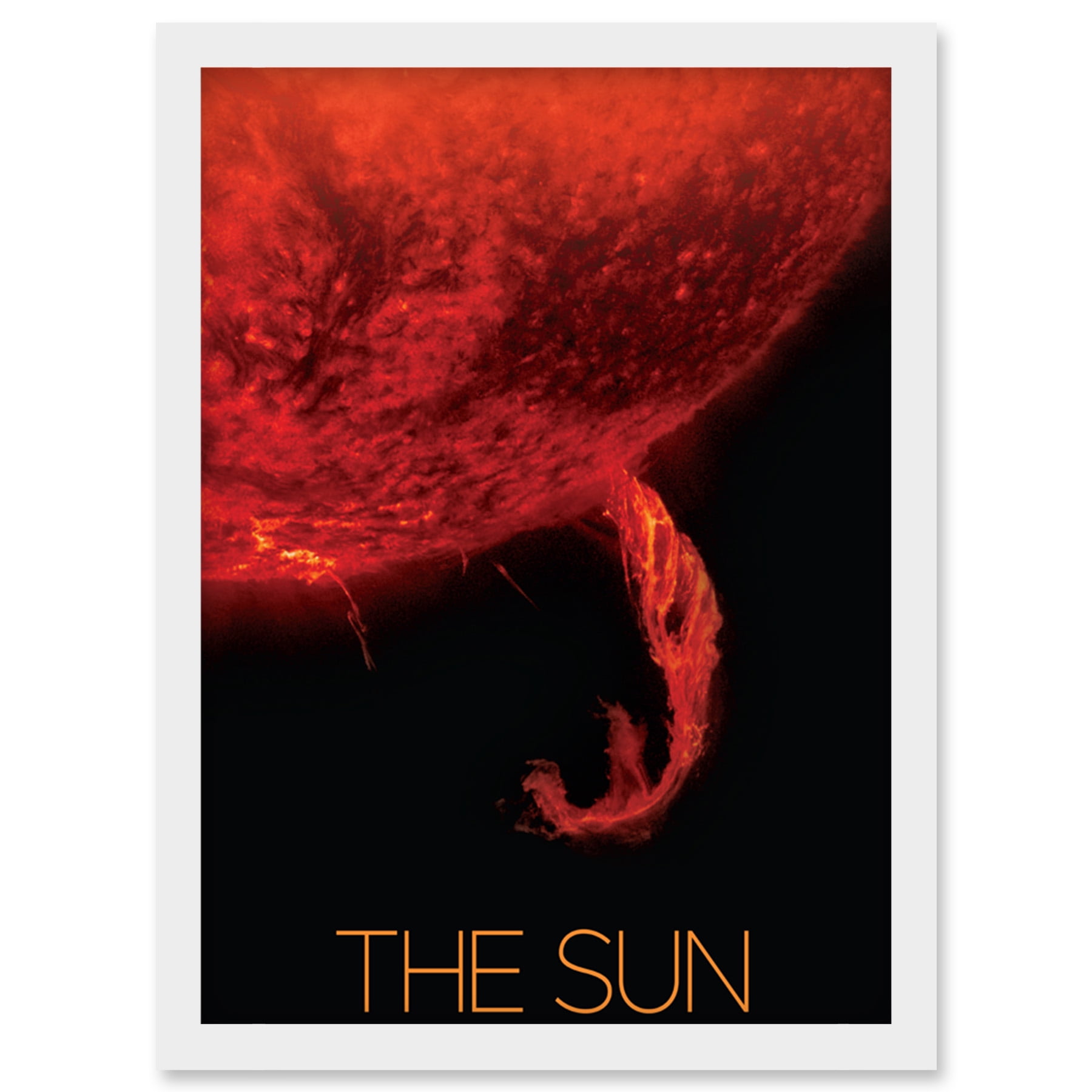 NASA Our Solar System The Sun Coronal Ejection Solar Filament Artwork ...