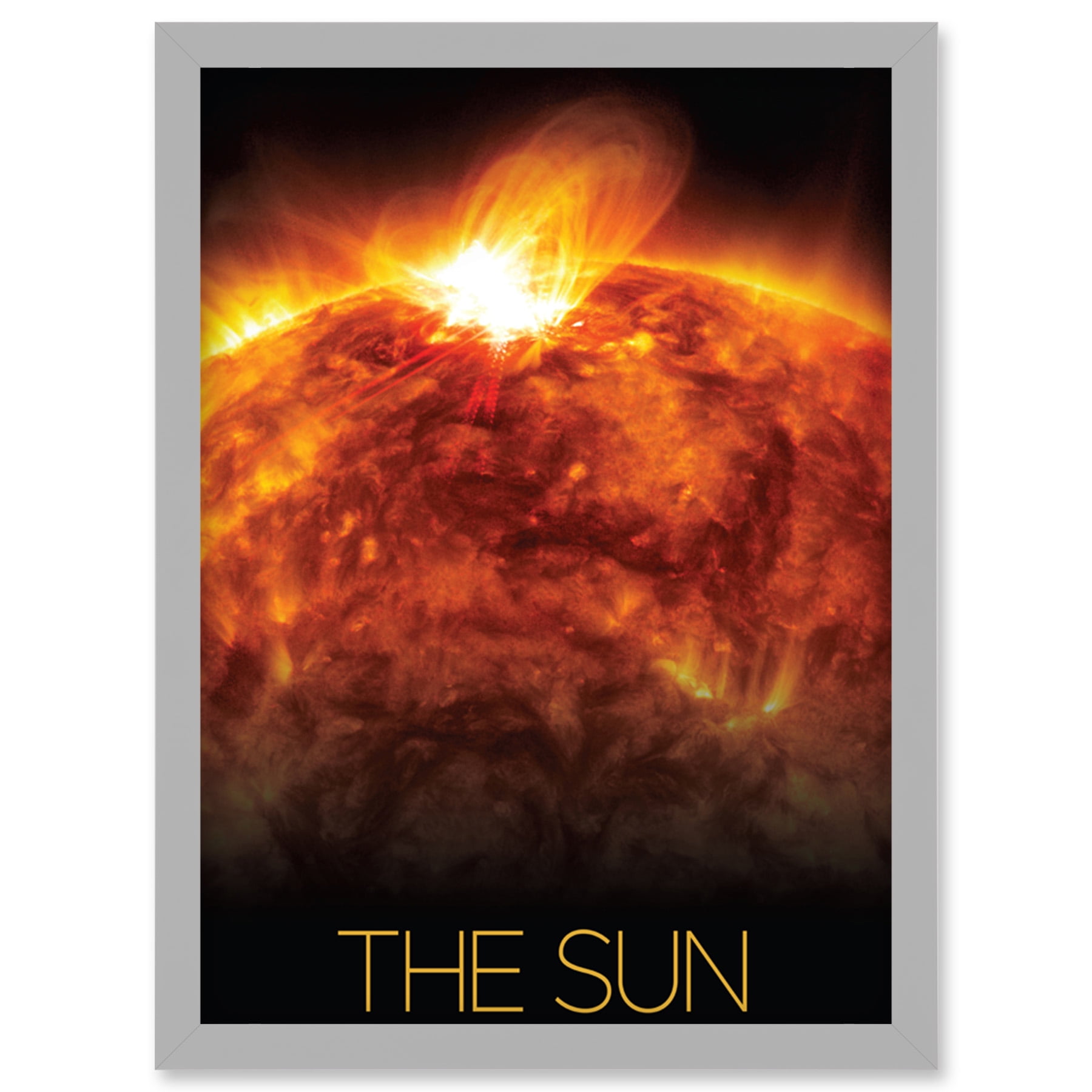 NASA Our Solar System The Sun Solar Flare Observatory Image Artwork ...