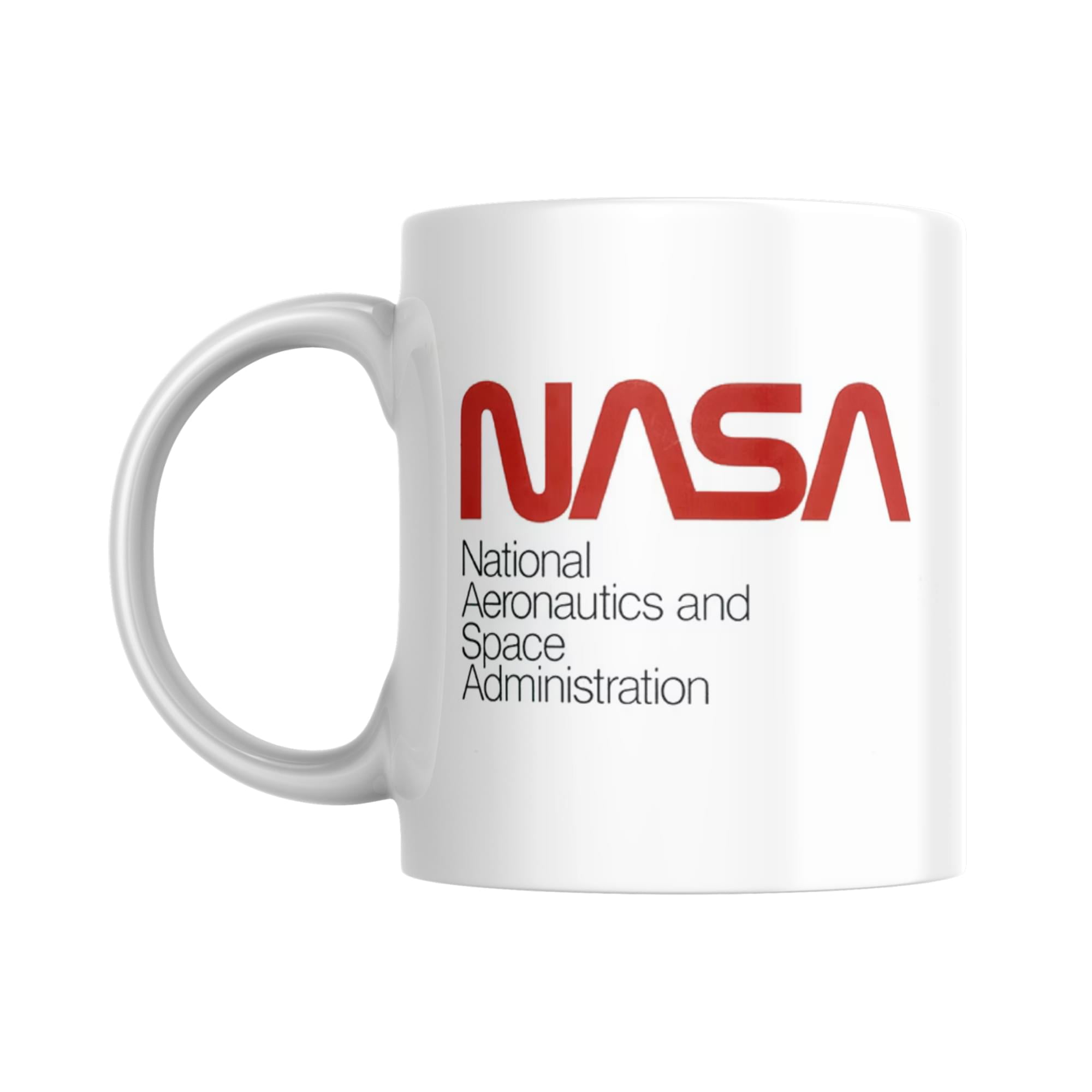 NASA Red Logo 11oz Ceramic Coffee Mug - Walmart.com
