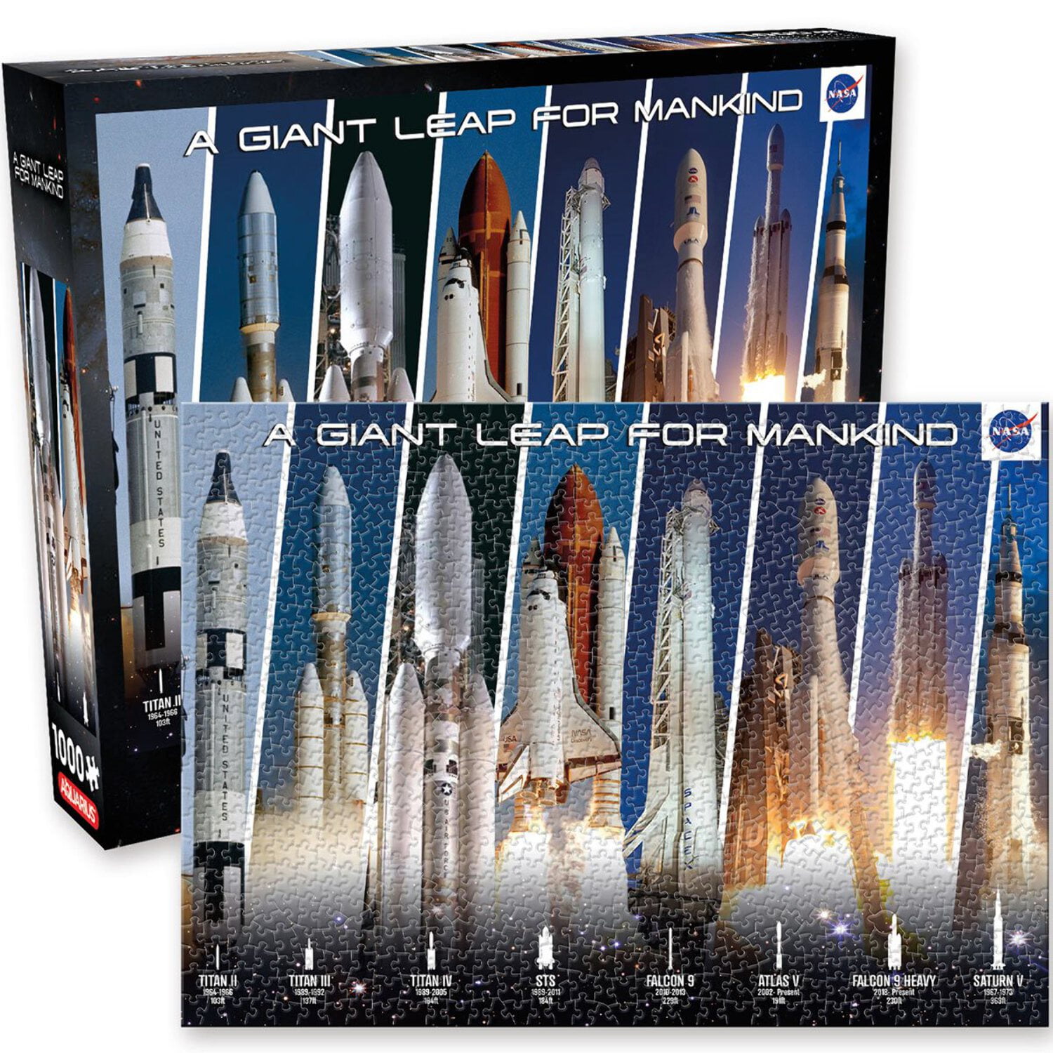NASA Rocket Grif 1,000-Piece Puzzle - Walmart.com