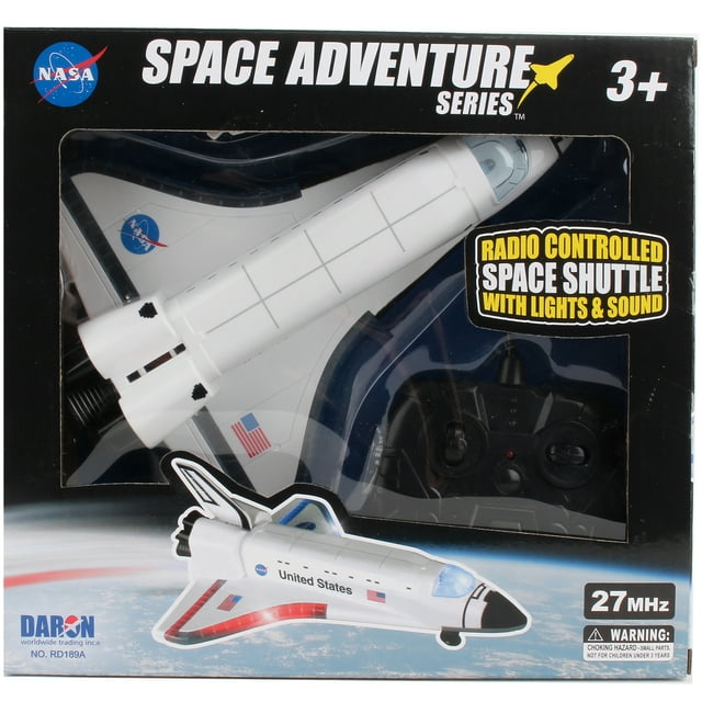 NASA Space Adventure: Space Shuttle Remote Control Playset with lights ...