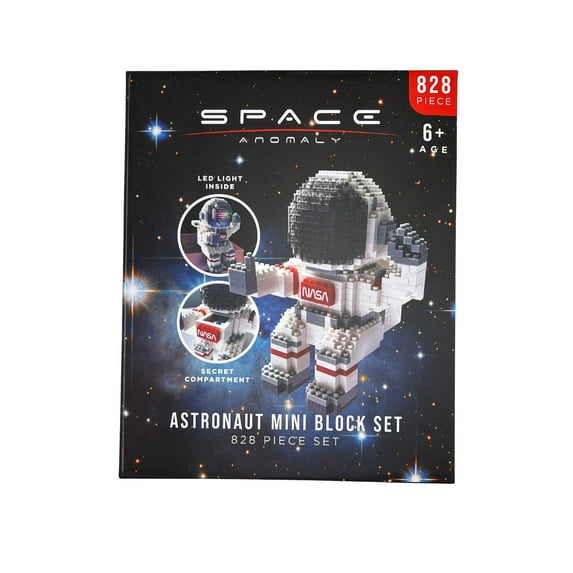 NASA Space Anomaly Astronaut Mini Building block Set, 828 Piece ...