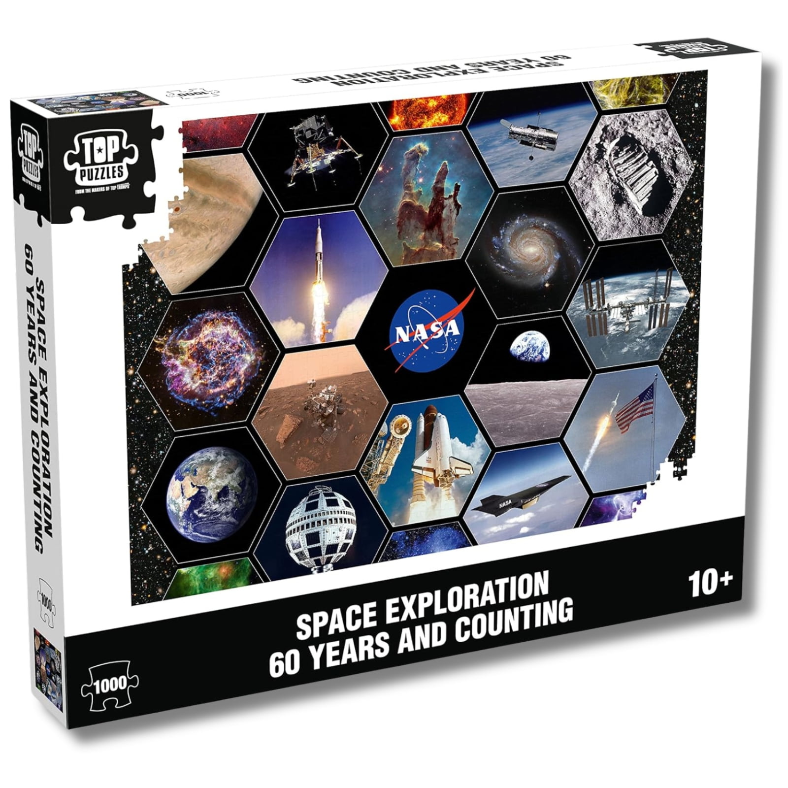 NASA Space Exploration 60 Years and Counting 1000 Piece Jigsaw Puzzle ...