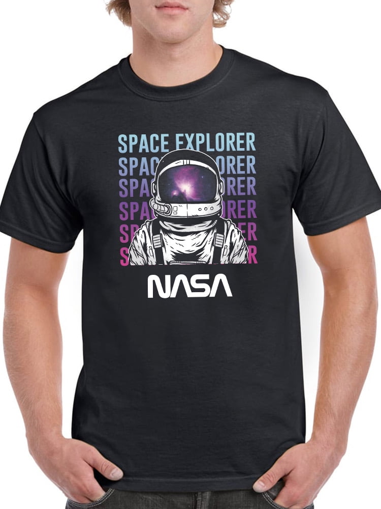 NASA Space Explorer Nasa T-Shirt Men -NASA Designs, Male x-Large ...
