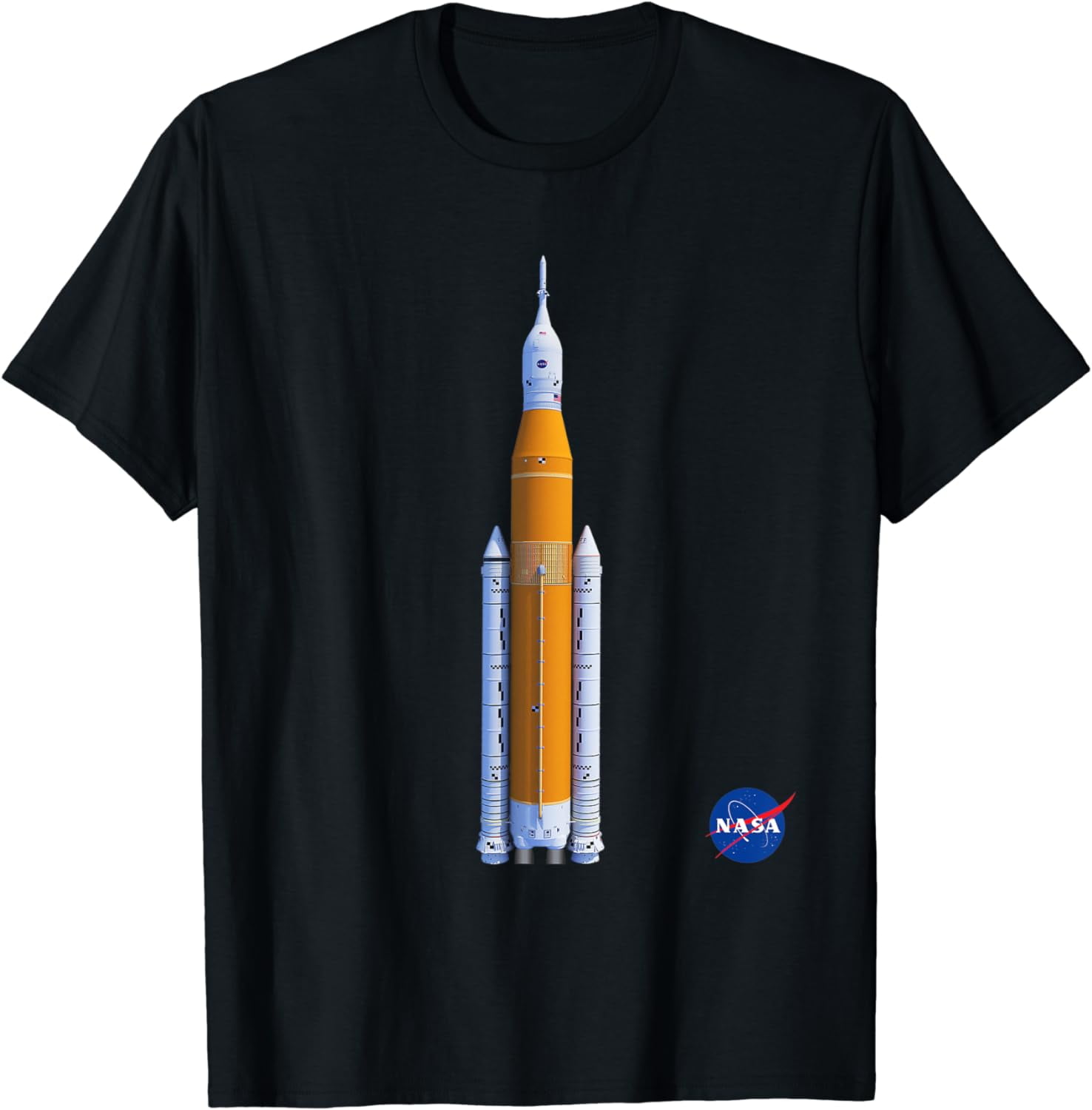 NASA Space Launch System SLS Insignia Meatball Logo T-Shirt - Walmart.com