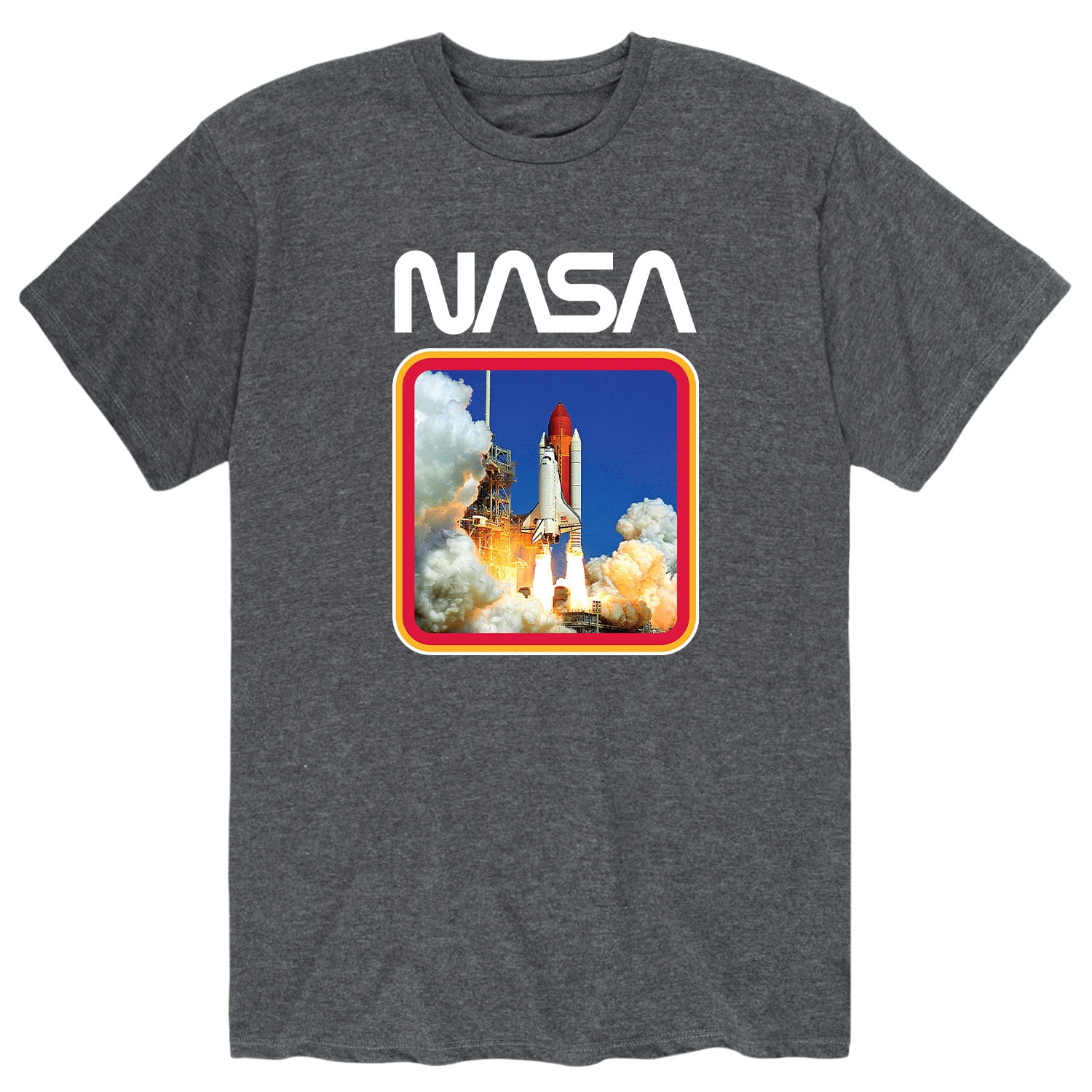 NASA - Space Shuttle Logo - Men's Short Sleeve Graphic T-Shirt ...