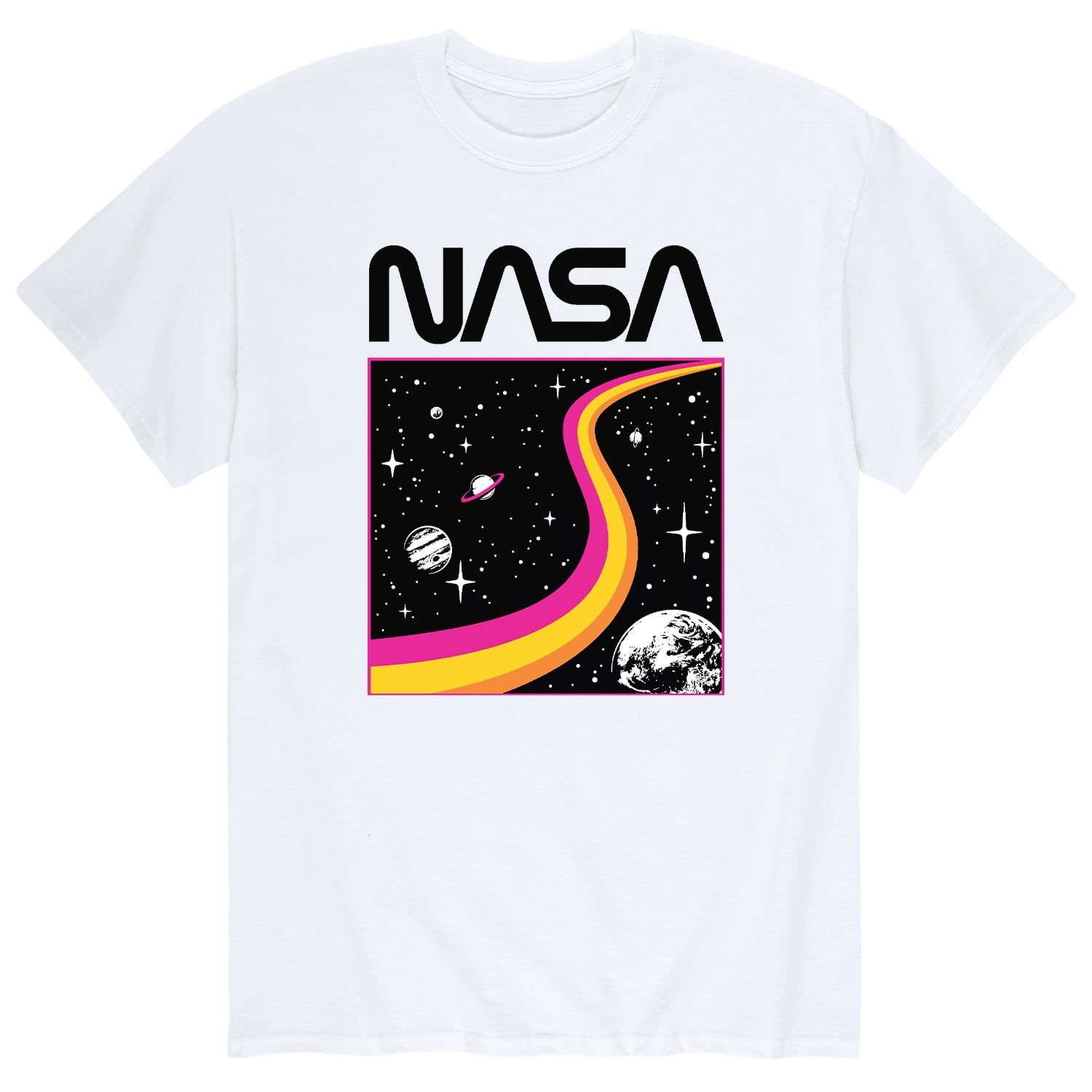 NASA - Space Shuttle Logo - Men's Short Sleeve Graphic T-Shirt ...