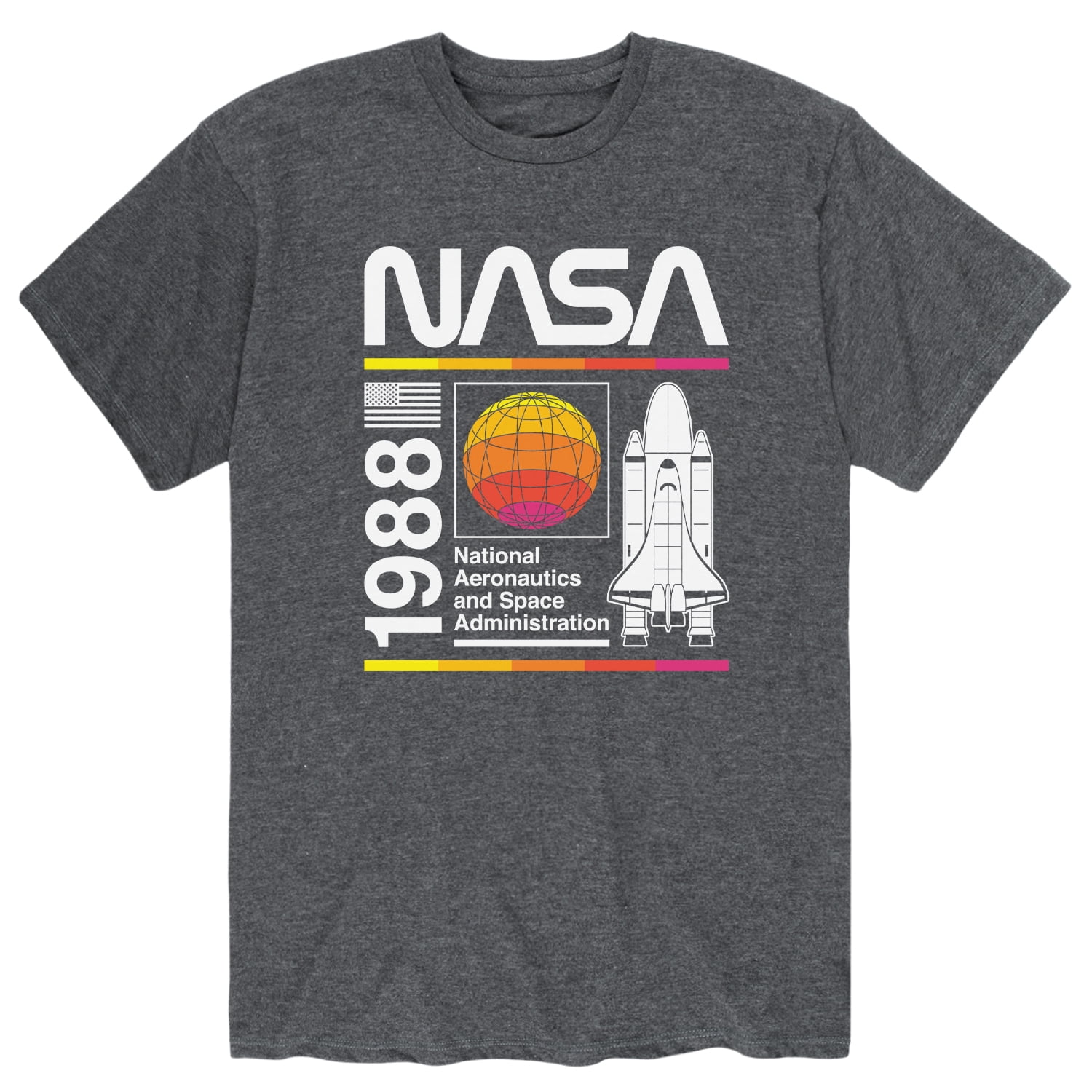 NASA - Space Shuttle Logo - Men's Short Sleeve Graphic T-Shirt ...