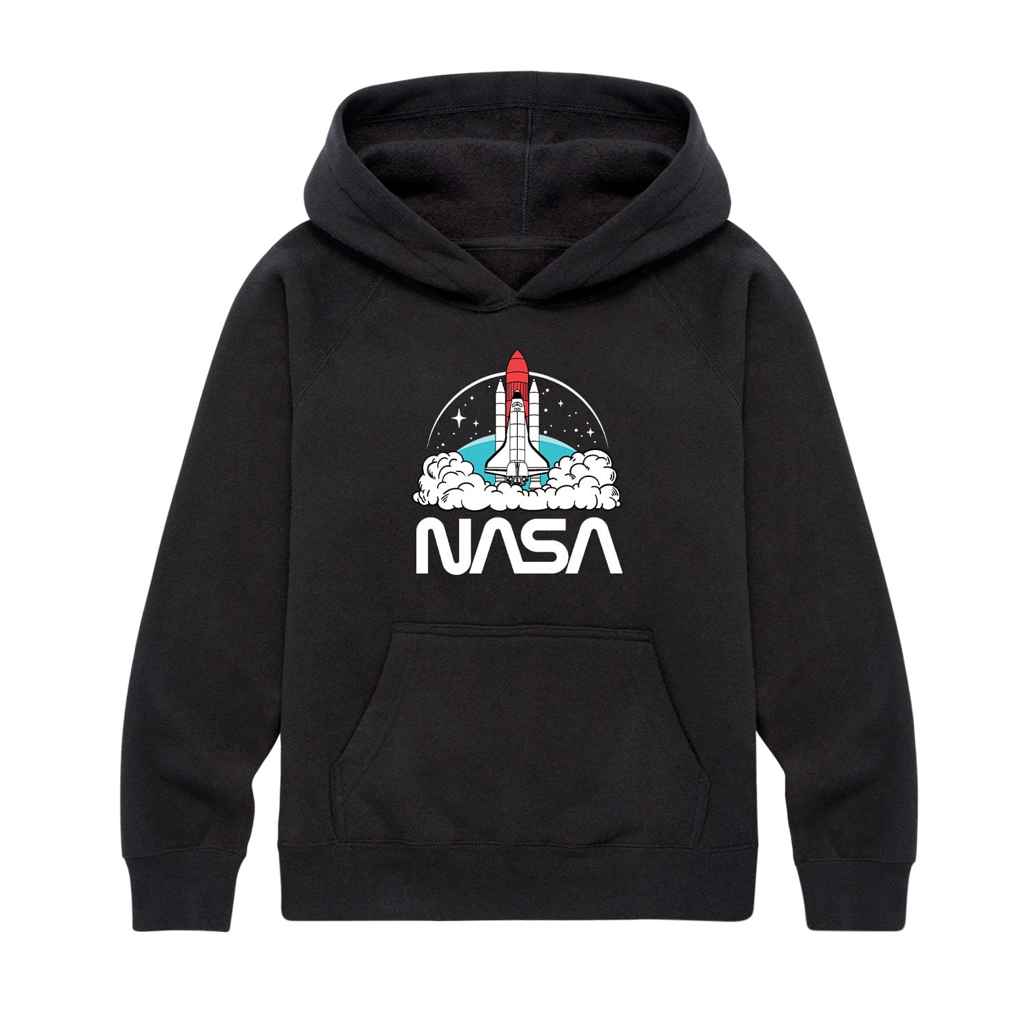 NASA - Space Shuttle Logo - Toddler And Youth Pullover Hooded Fleece ...