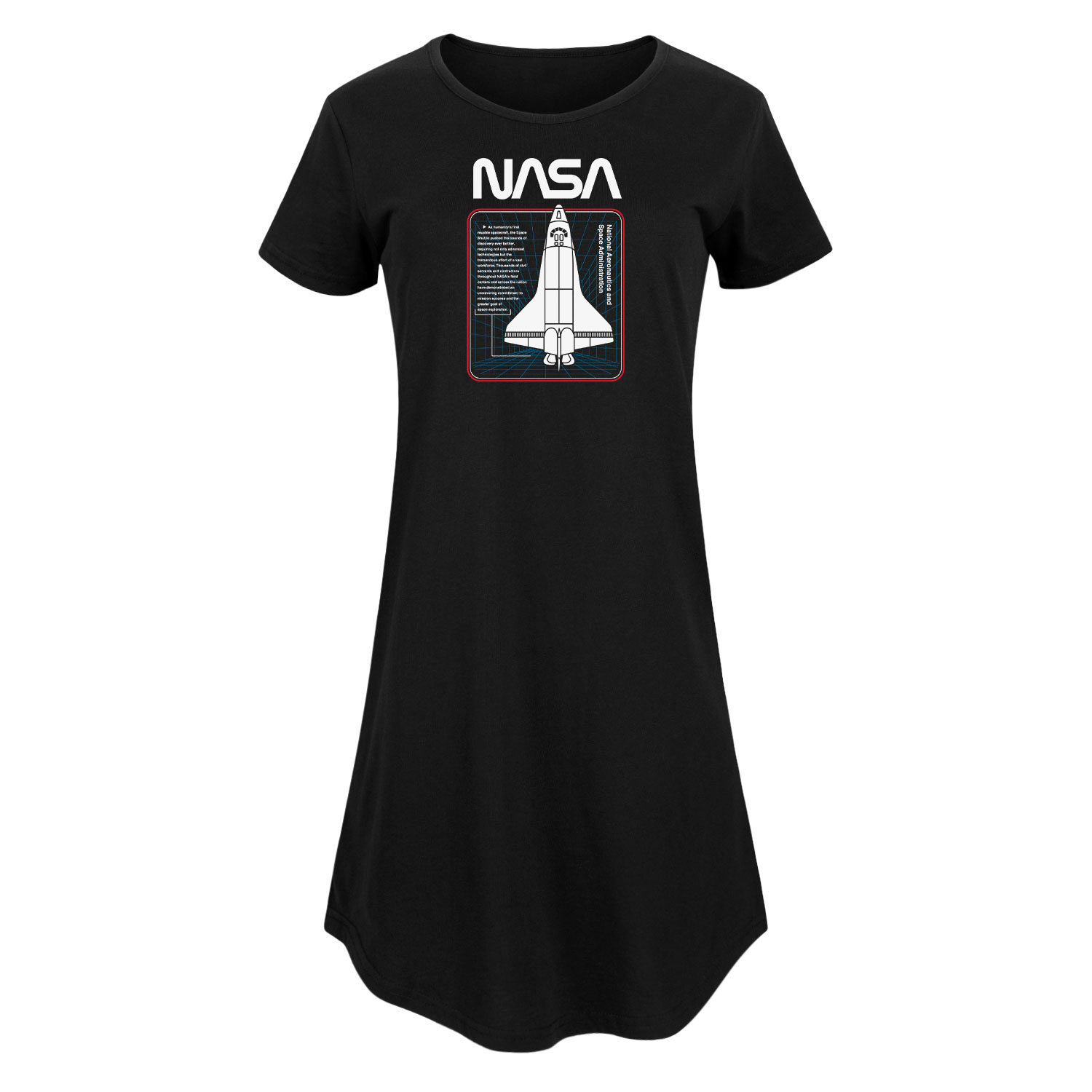 NASA - Space Shuttle Logo - Women's Any Way Dress - Walmart.com