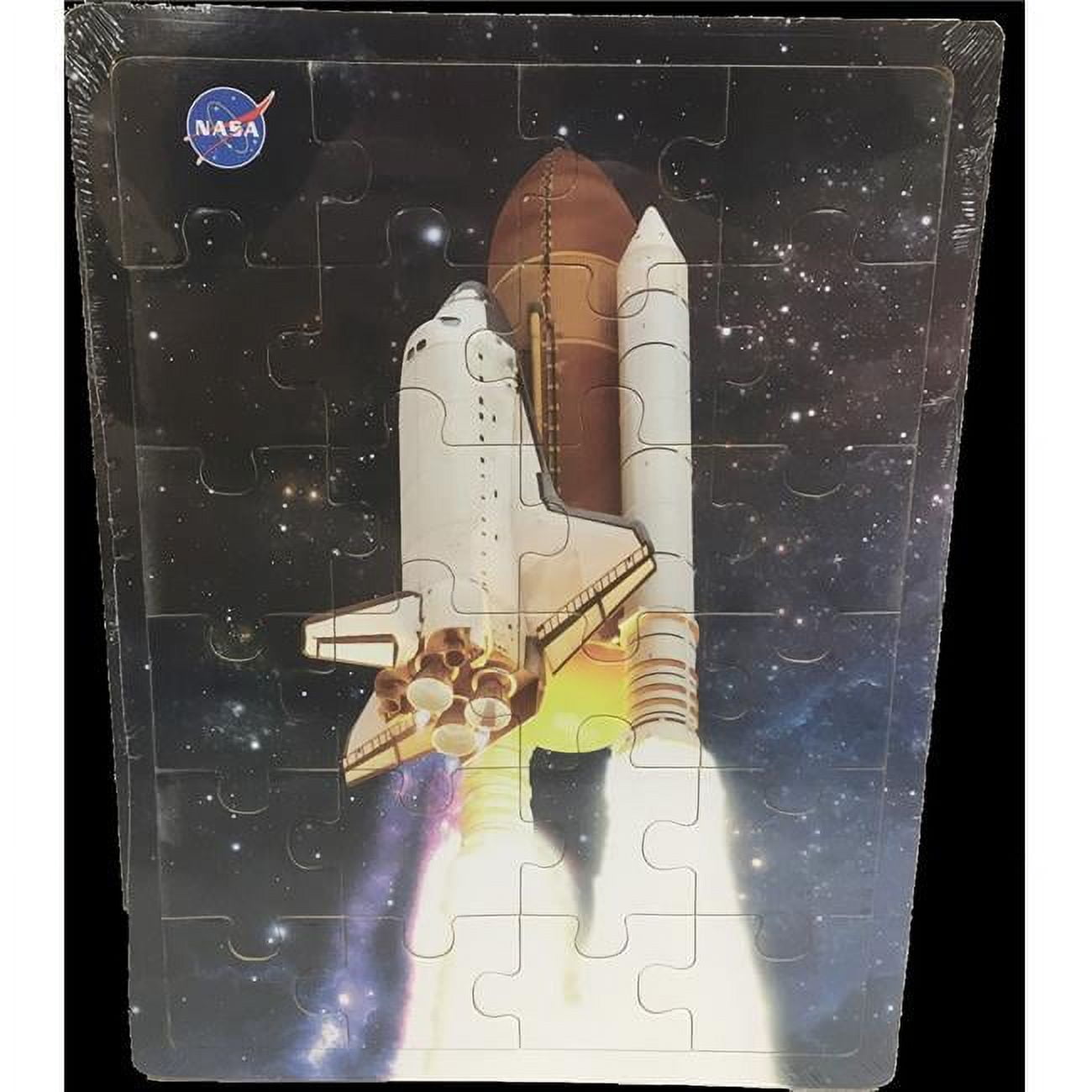 NASA Space Shuttle Stack Launch Wood 24-pc Jigsaw Puzzle - Walmart.com