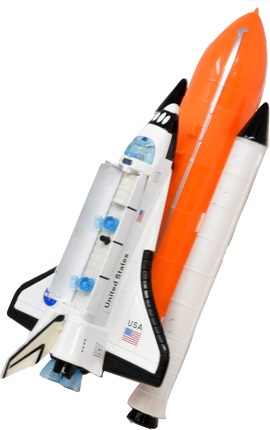 NASA Space Shuttle Toy for Kids Pretend Play Sets of 2 Piece Rocket ...