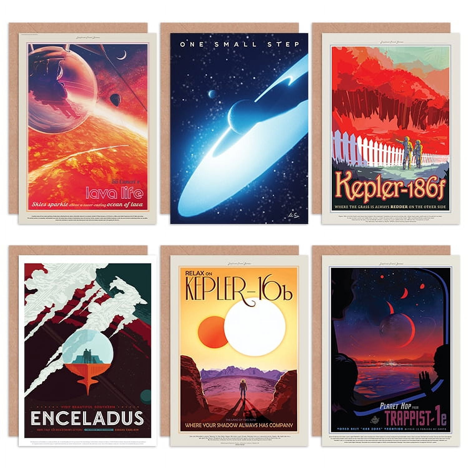 NASA Space Travel Tour Lava Life Kepler 186f 16b Enceladus Trappist 1e ...
