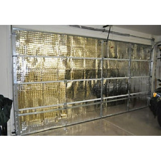 NASA TECH Reflective Foam Core Garage Door Insulation Kit 8L x 7H R8 ...