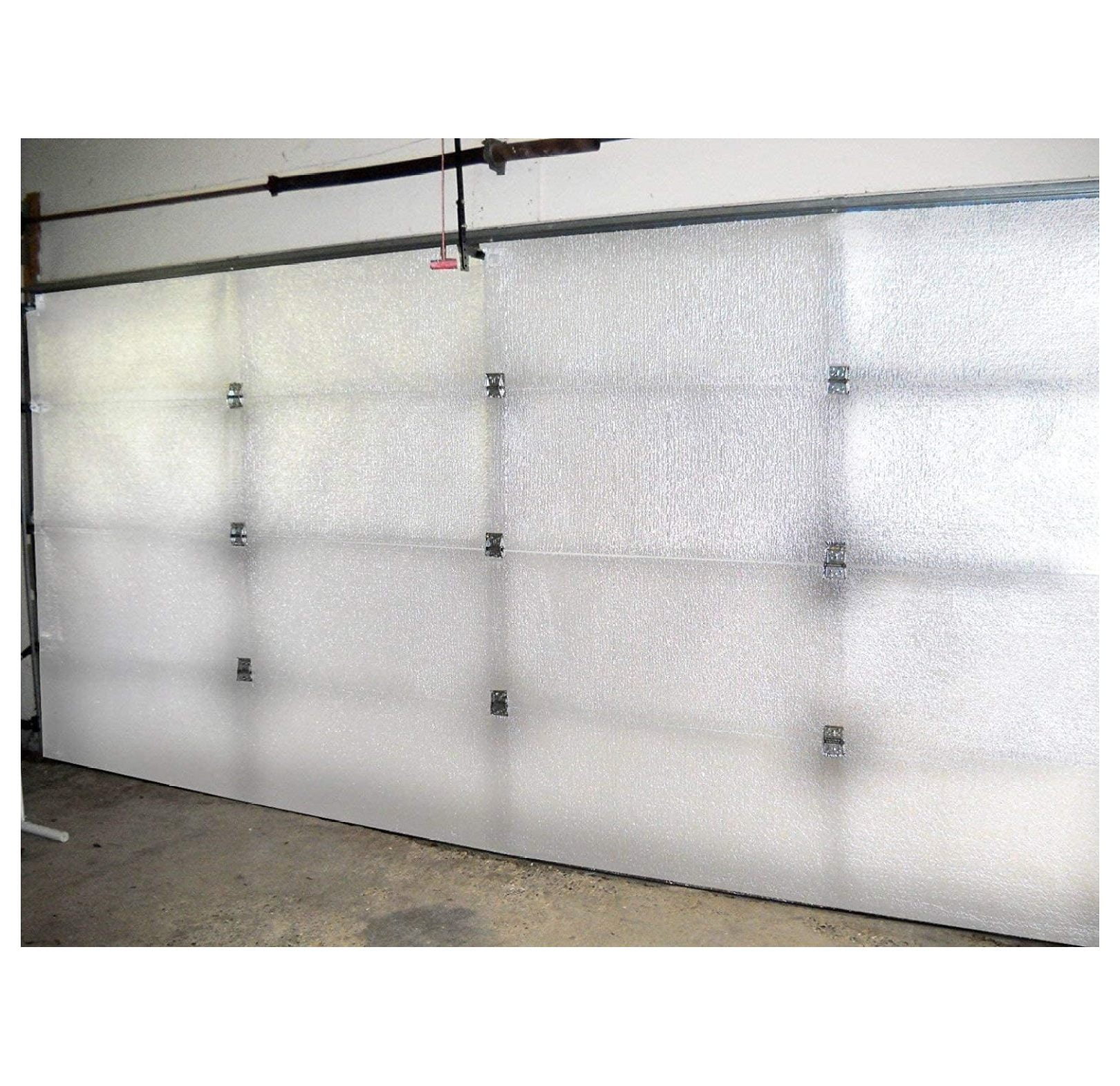 NASA TECH White Reflective Foam 2 Car Garage Door Insulation Kit 16FT ...