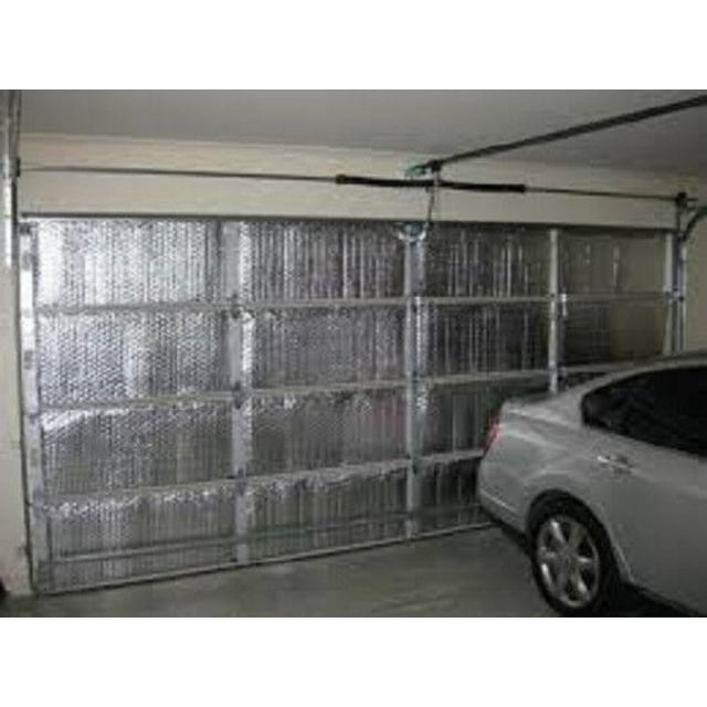 NASA Tech Reflective Foam Core Garage Double Door Insulation Kit 16L x ...