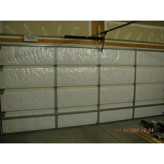 NASA Tech Reflective White Foam Core Garage Door Insulation Kit 16L x ...