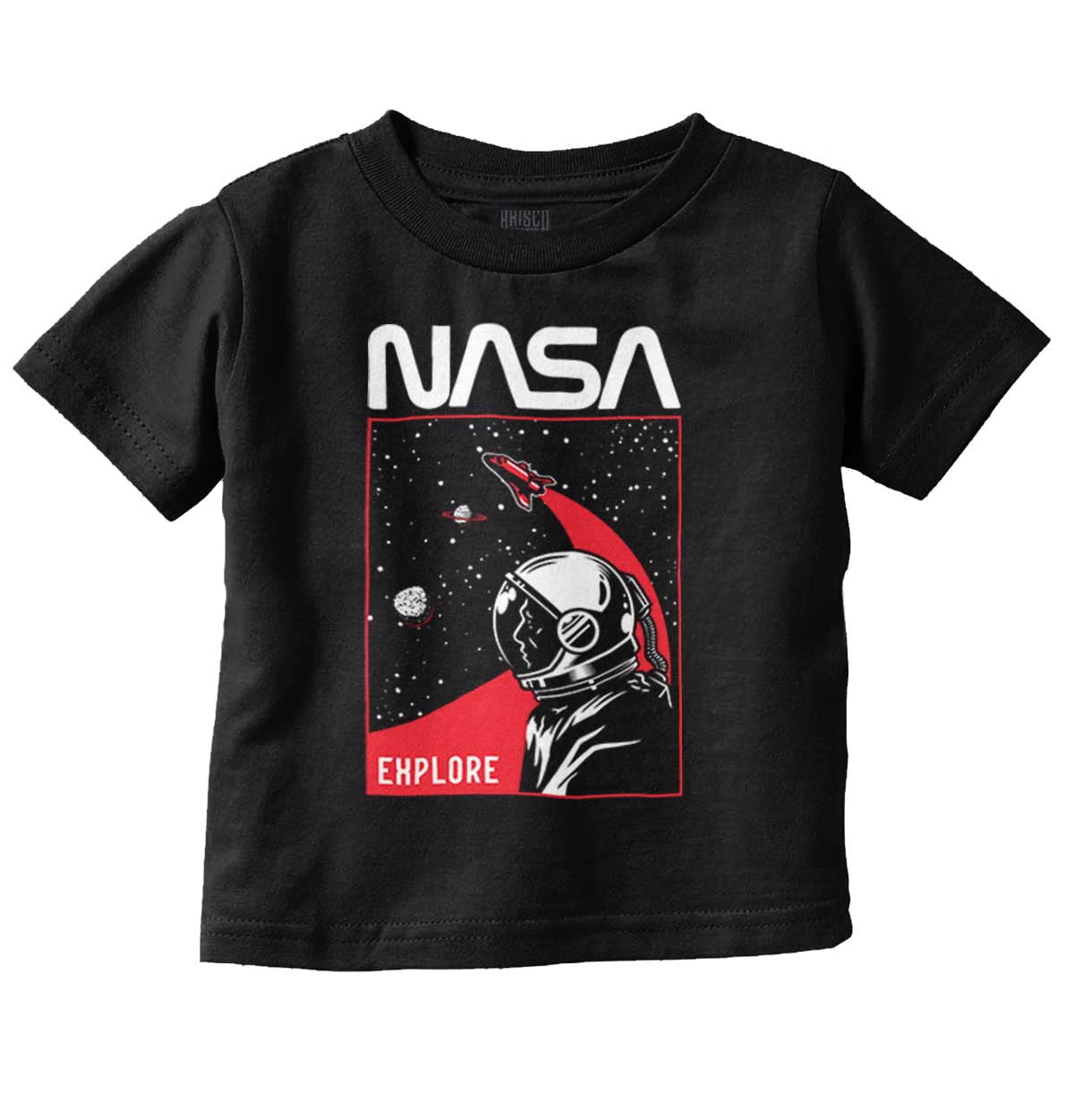 NASA Worm Logo Outer Space Astronaut Toddler Boy Girl T Shirt Infant ...