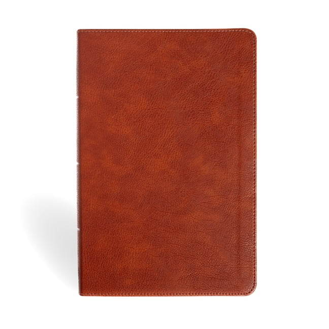 NASB Personal Size Giant Print Bible, Burnt Sienna Leathertouch ...