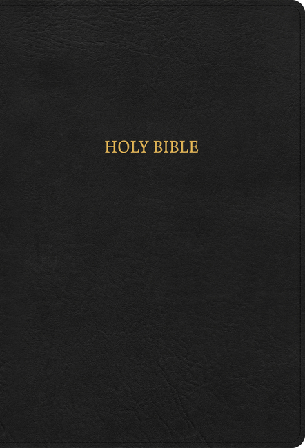 NASB Super Giant Print Reference Bible, Black Leathertouch, (Hardcover ...