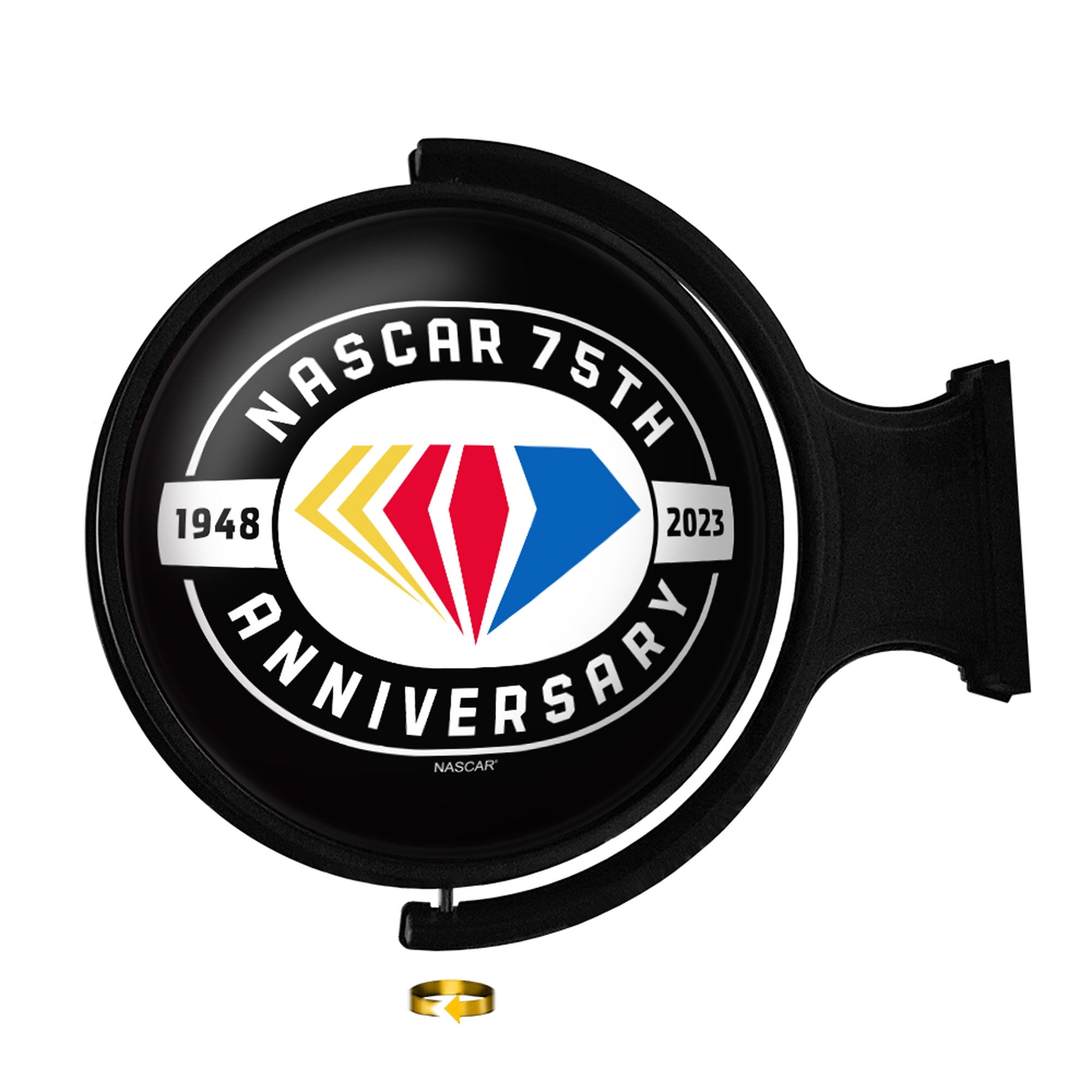 NASCAR 21'' x 23'' Rotating Lighted Wall Sign - Walmart.com
