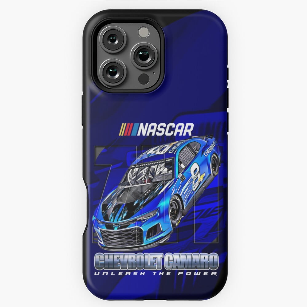 NASCAR Chevrolet Camaro ZL1 Sport Car Phone Case for iPhone 16 15 14 13 ...