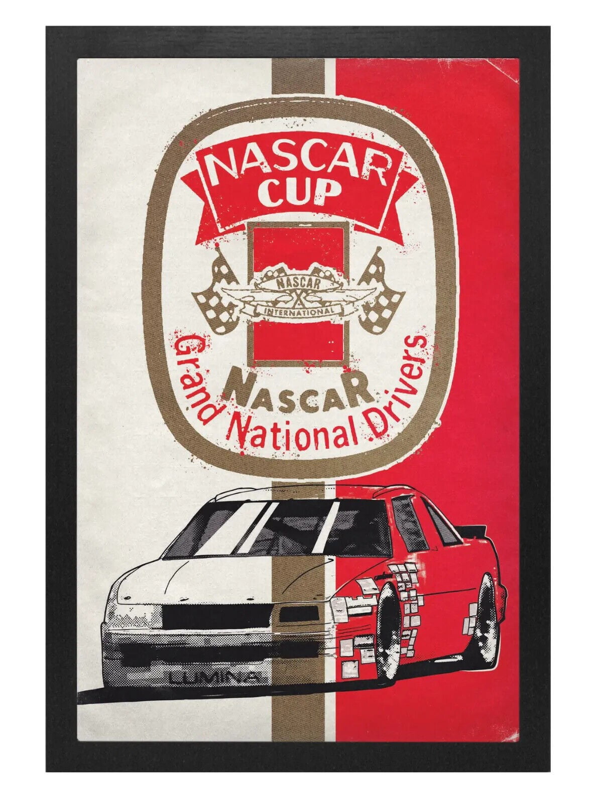 NASCAR Cup Indy Stock Car America Sports Fun Driving Wall Decor Poster ...