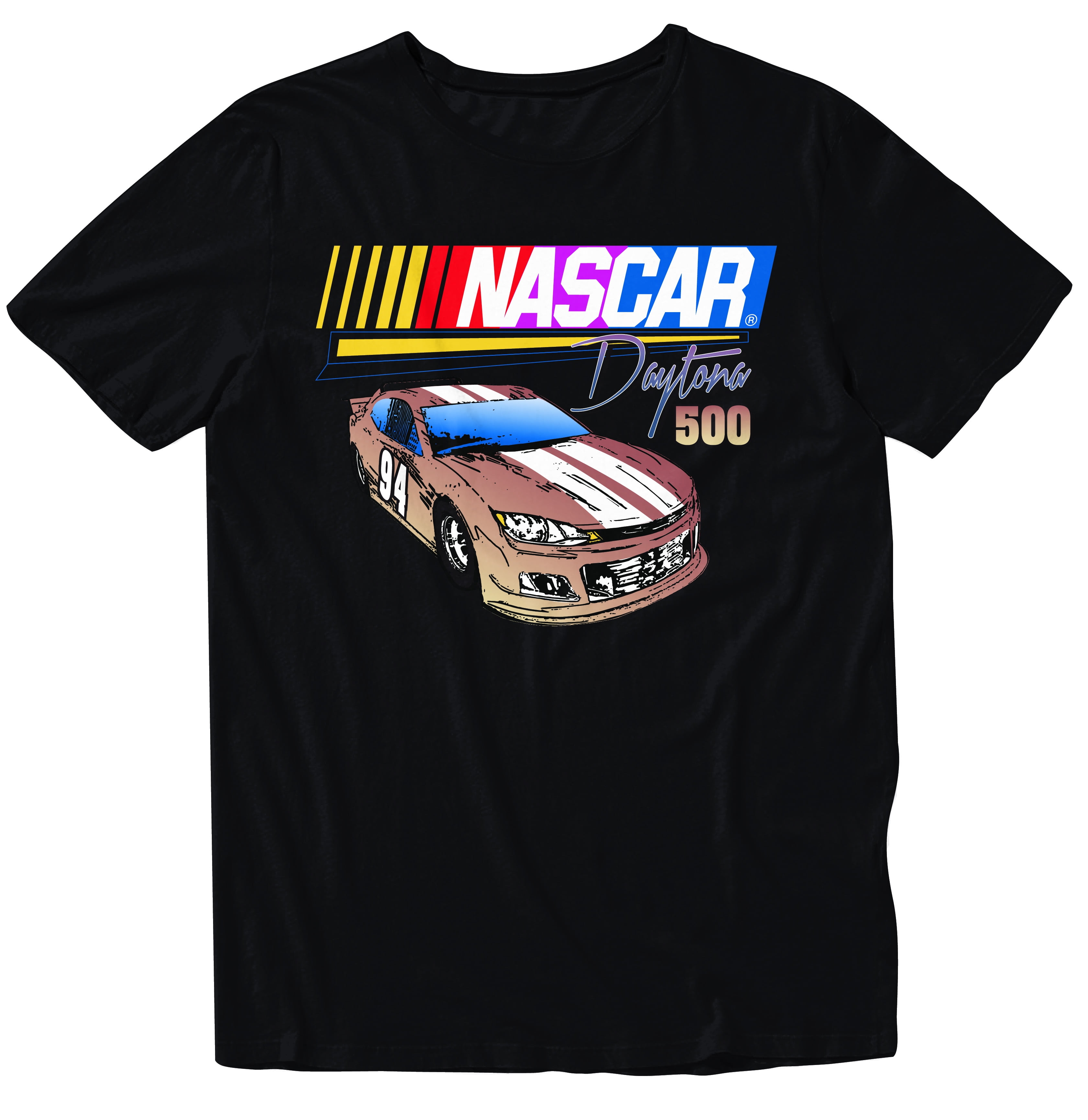 NASCAR Daytona 500 Vintage Racing Graphic Mens and Womens Short Sleeve ...