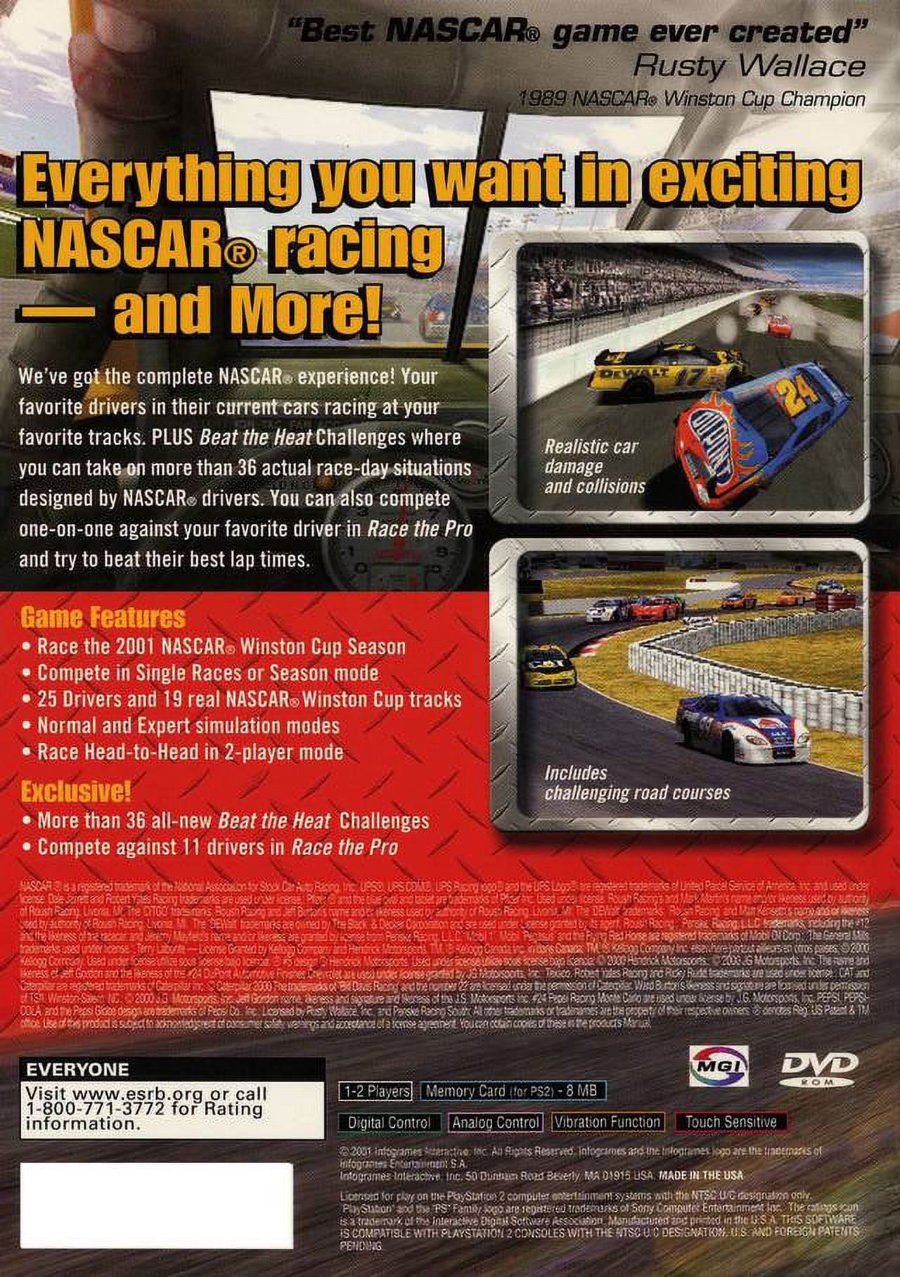Nascar Heat 2002 - PlayStation 2 - Walmart.com