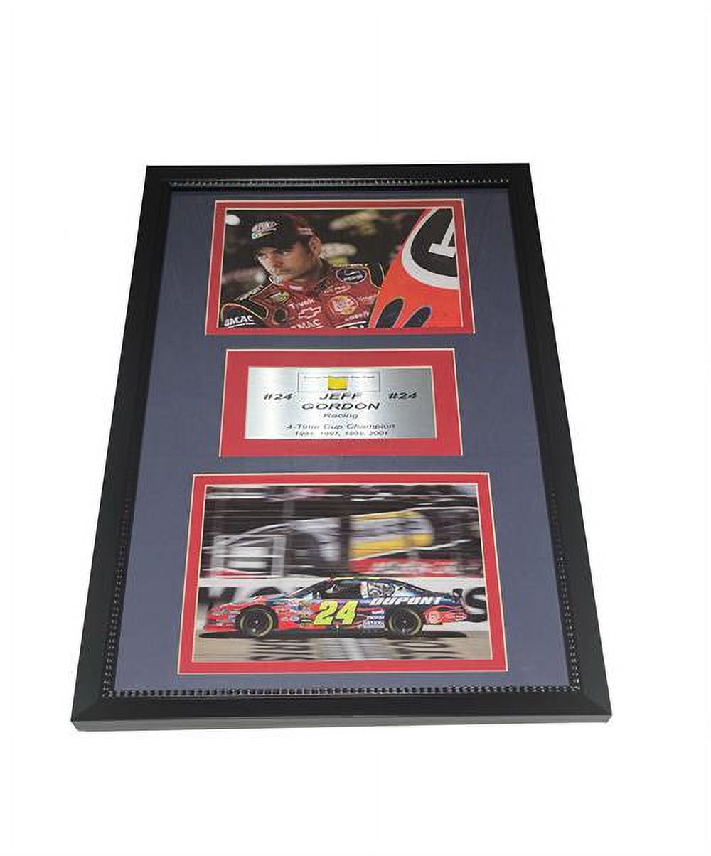 NASCAR - J. Gordon Authentic Car Part 18x28 Frame - Walmart.com