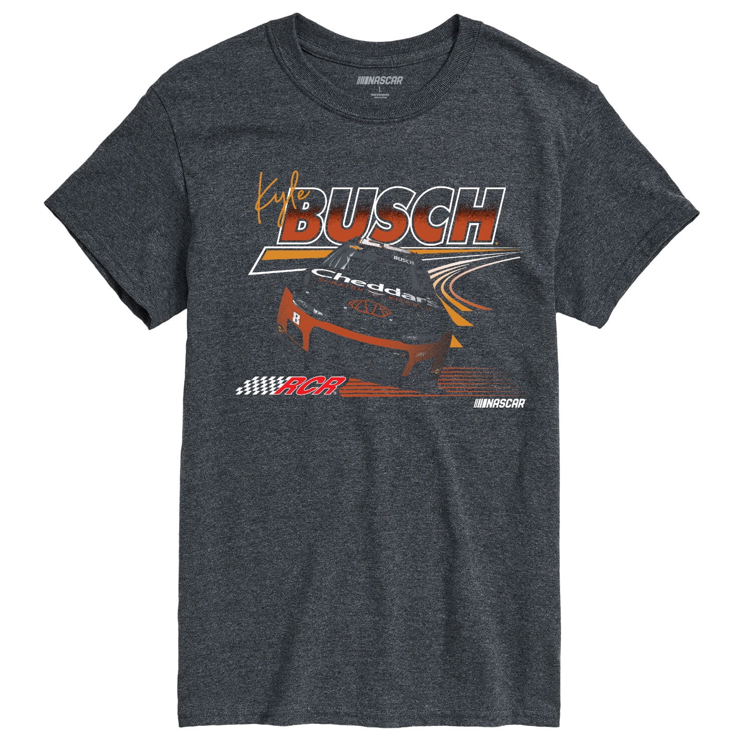NASCAR - Kyle Busch Race Lines - Men's Short Sleeve Graphic T-Shirt ...