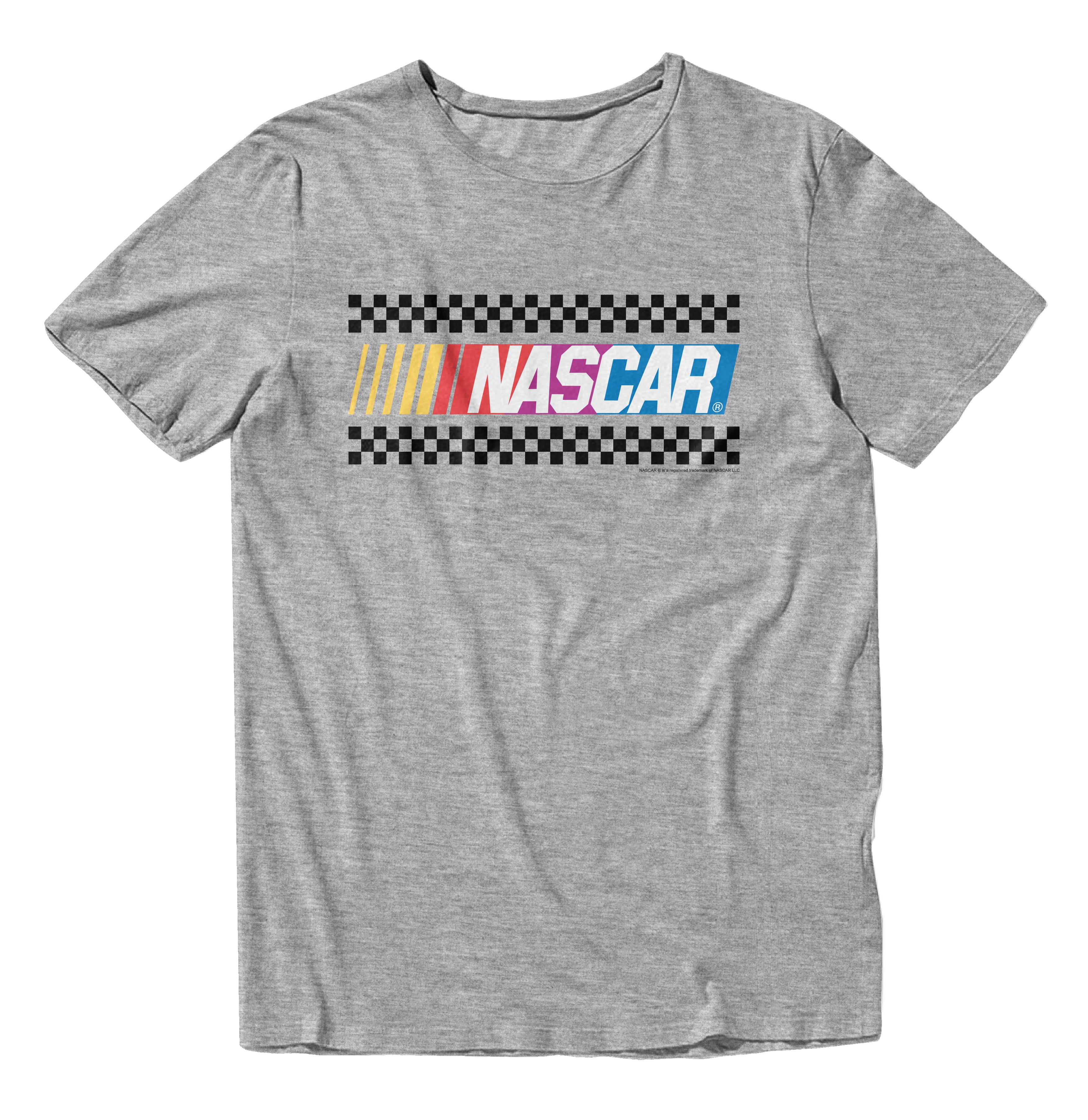 NASCAR Nascar Checker Bar Logo Mens and Womens Short Sleeve T-Shirt ...