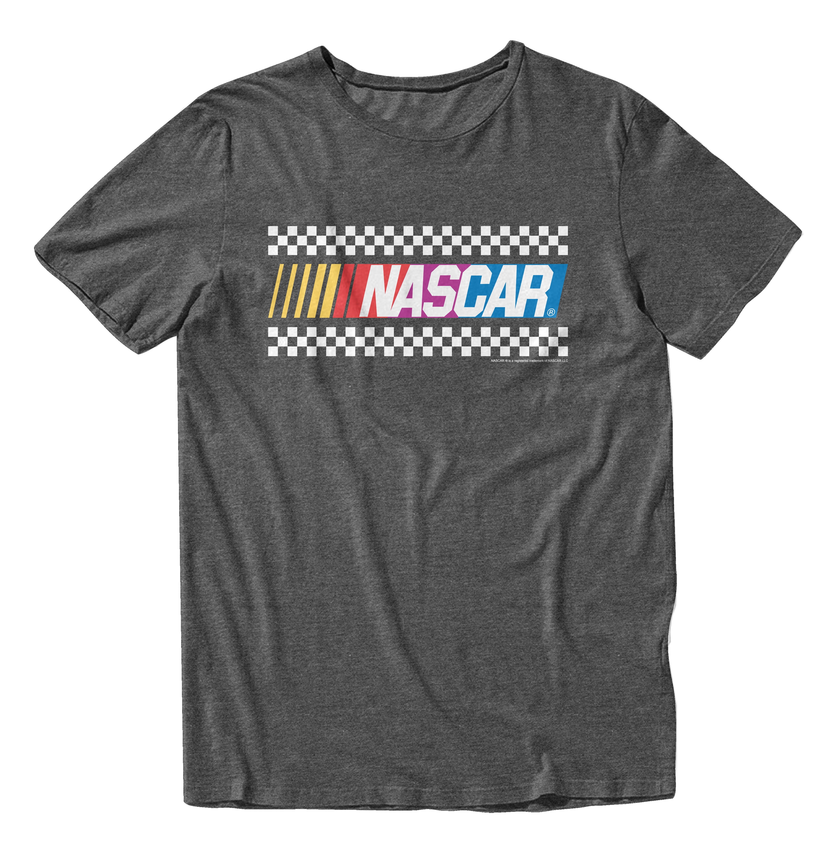 NASCAR Nascar Checker Bar Logo Mens and Womens Short Sleeve T-Shirt ...