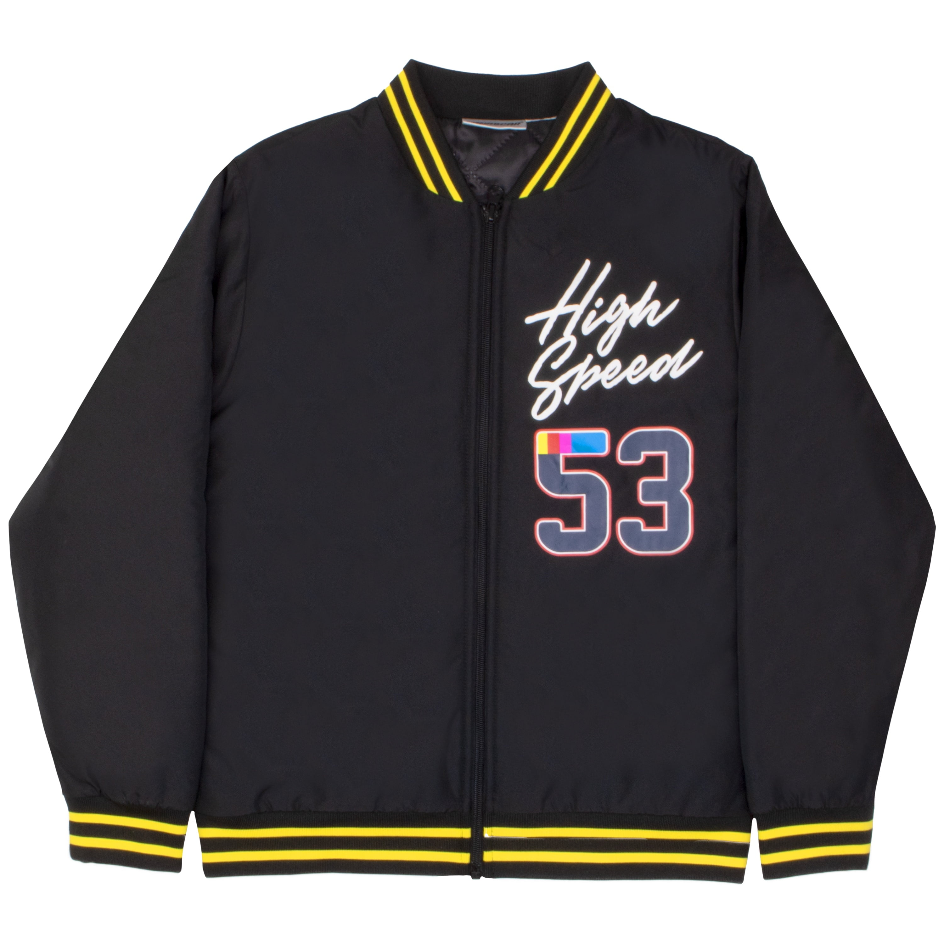 NASCAR Racing Boy's Varsity Bomber Jacket - Graphic Print Racecar ...