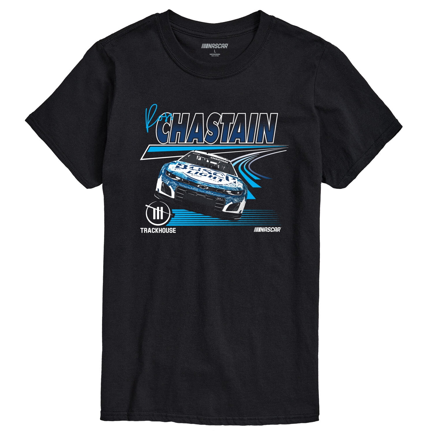 NASCAR - Ross Chastain Race Lines - Men's Short Sleeve Graphic T-Shirt ...