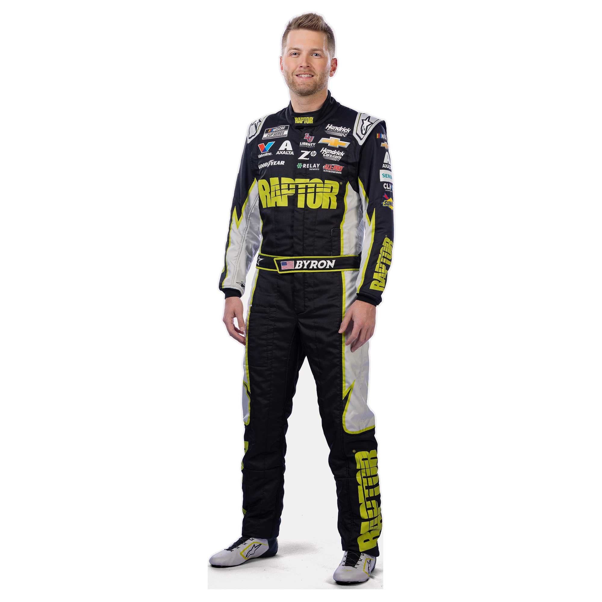 NASCAR William Byron Life-Size Cardboard Cutout - Walmart.com