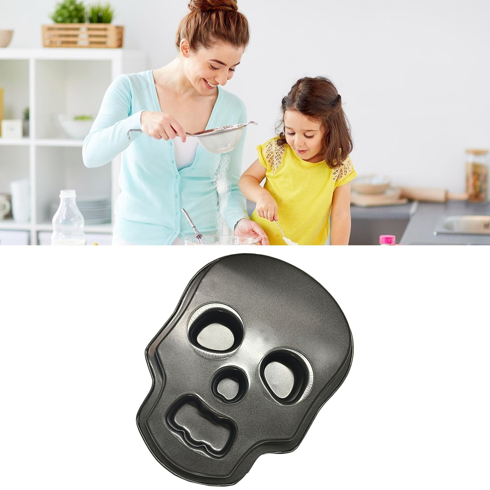 NASIQXB 3D Skeleton Non Stick Baking Tray Oven Home Non Stick Baking ...