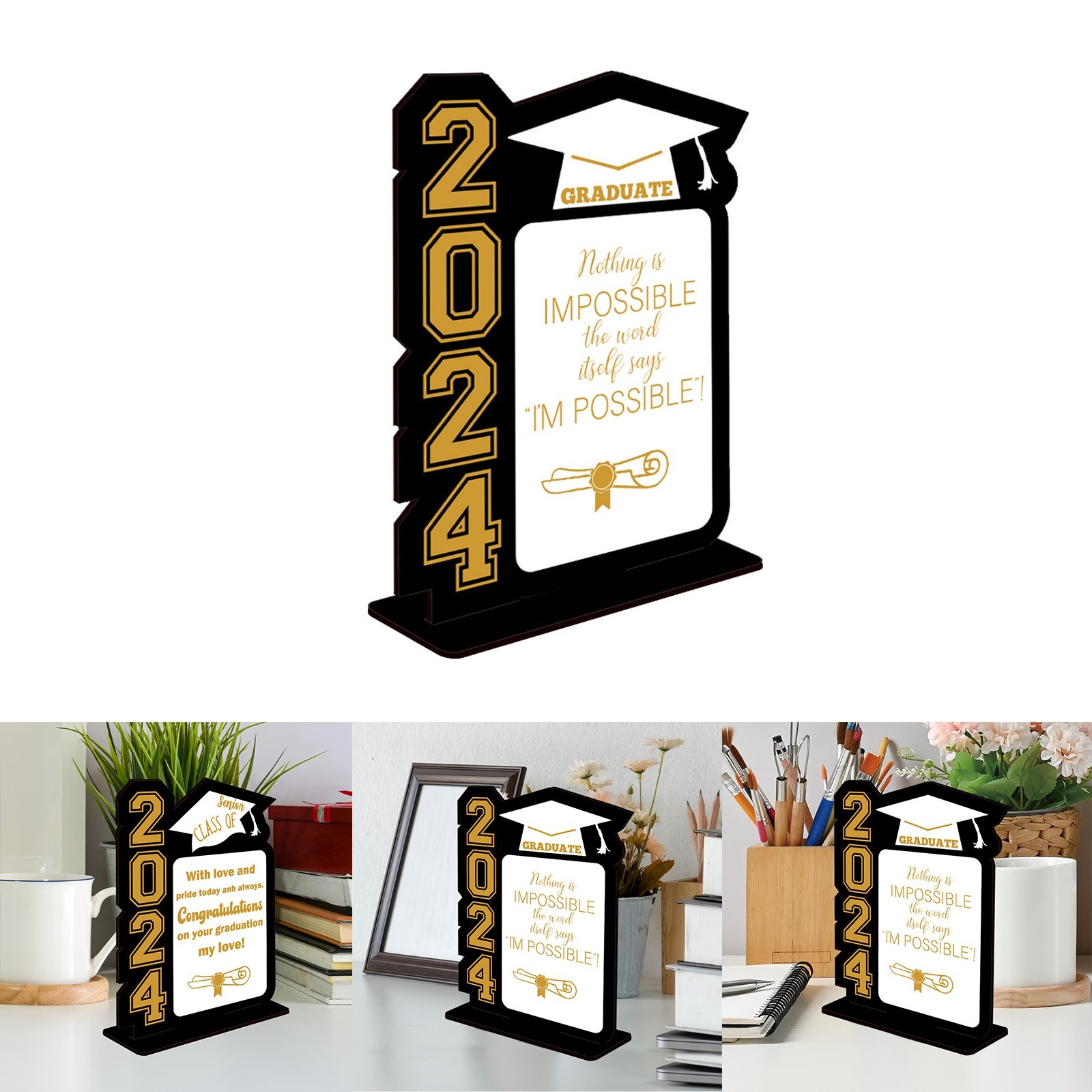 NASIQXB Weird Sculpture Statue Head 2024 Graduation Season Ornaments ...