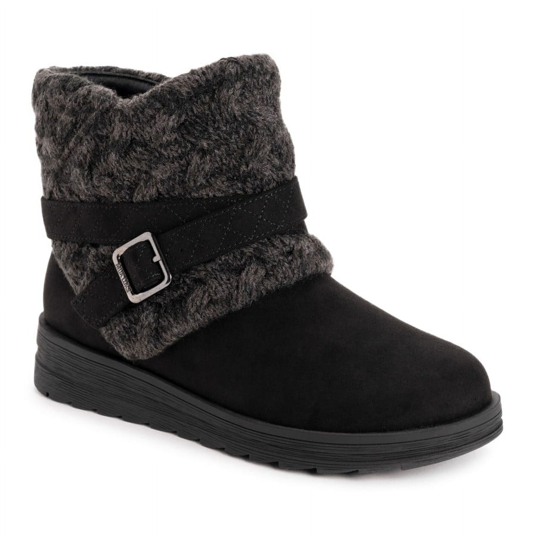 NATALIE NAOMI BOOT-BLACK - Walmart.com