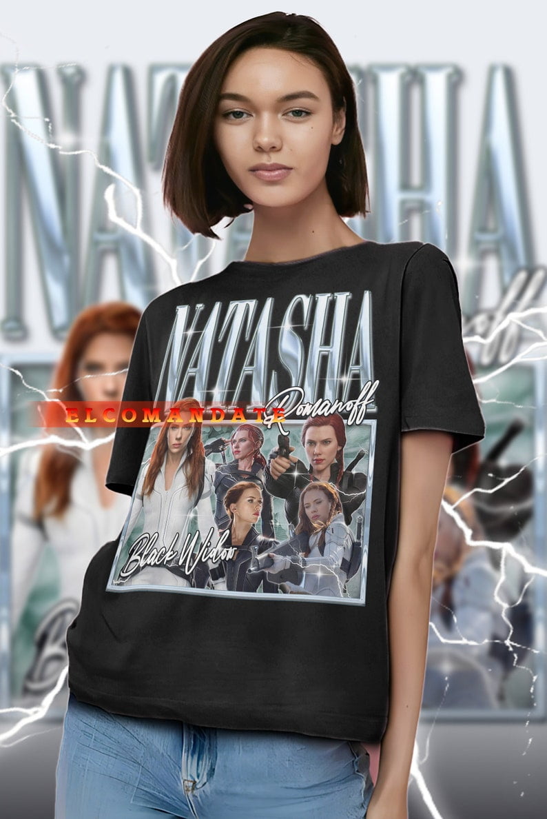NATASHA ROMANOFF Shirt, Natasha Romanoff Tee, Natasha Romanoff Merch, Natasha Romanoff Vintage ...