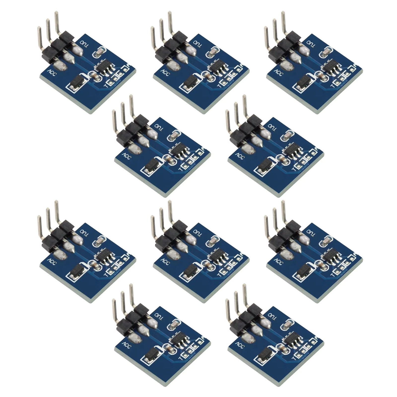 NATEFEMIN 10PCS TTP223 Touch Sensor Module Capacitive Touch Button Self ...